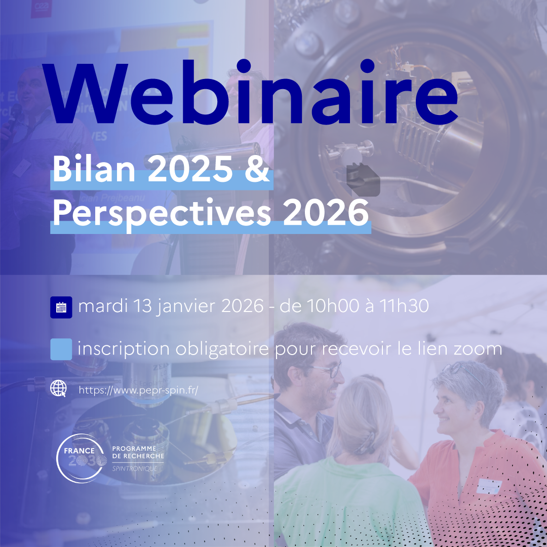 Accueil - Programme de Recherche SPINtronique